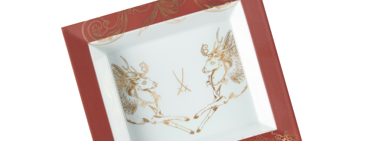 MEISSEN MEISSEN® Cosmopolitan Mesh Blue Coffee Cup & Saucer